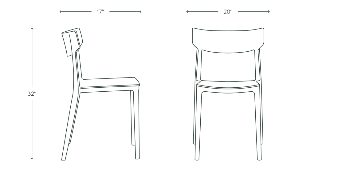 Cafe Chair | Stacking Chair | Branch Office Furniture